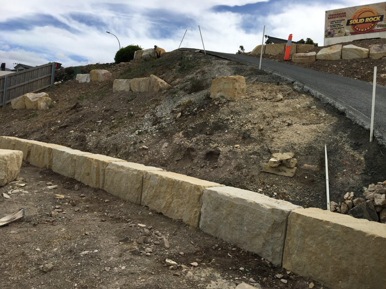 Steep Slope Solutions in Tranmere | Retaining Walls & Driveway Access